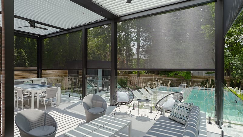 MagnaTrack Outdoor Screens for Your Puget Sound Patio